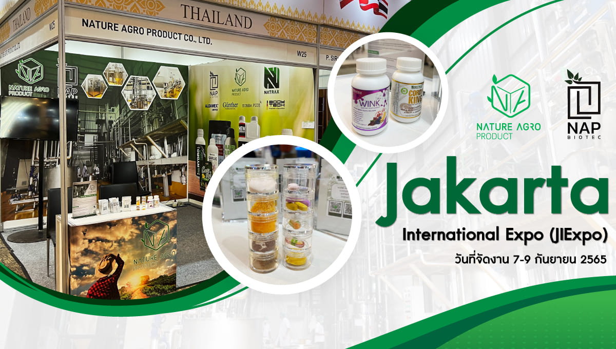 งานออกบูธ Fi Asia Indonesia 2022 (7-9 SEP) - NAP Biotec Co., Ltd.